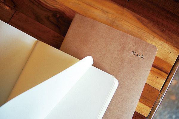 MochiThings: Blank Plain Notebook