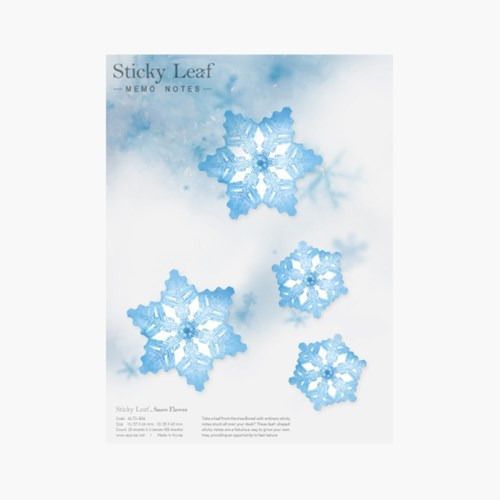 MochiThings: Snowflake Tracing Sticky Note