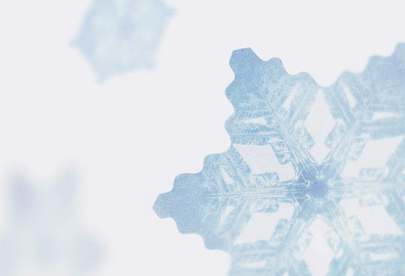 MochiThings: Snowflake Tracing Sticky Note