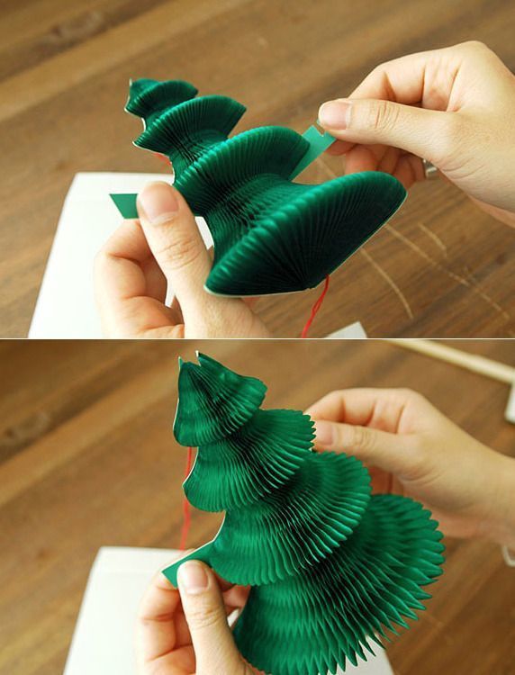 MochiThings: Hanging Christmas Tree Card