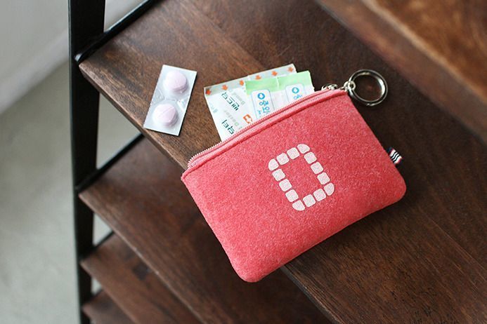 MochiThings: Felt Coin Case