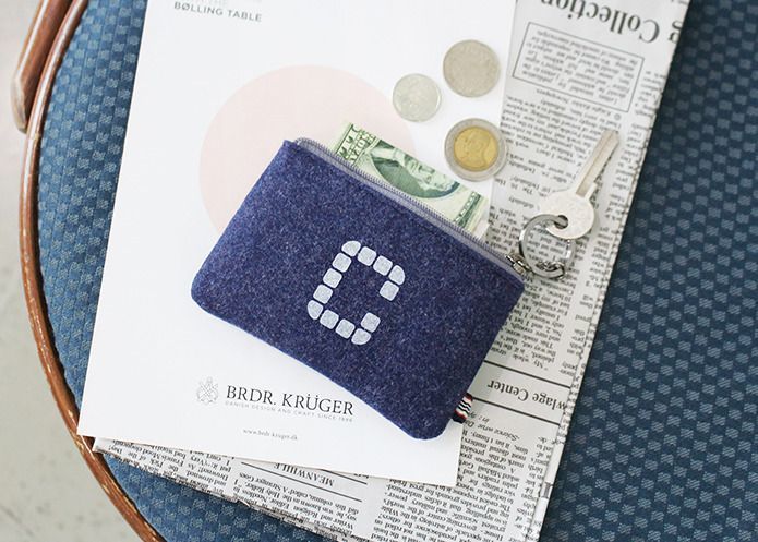 MochiThings: Felt Coin Case