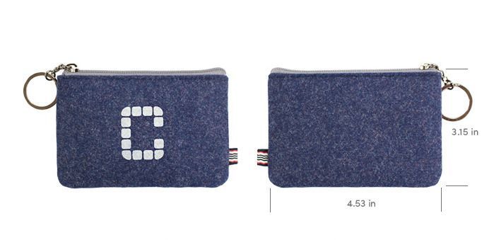 MochiThings: Felt Coin Case