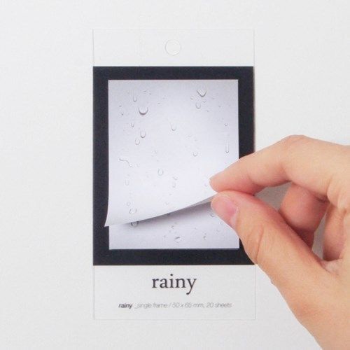 MochiThings: Rainy Sticky Note Set