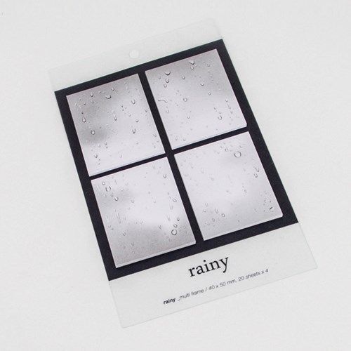 MochiThings: Rainy Sticky Note Set