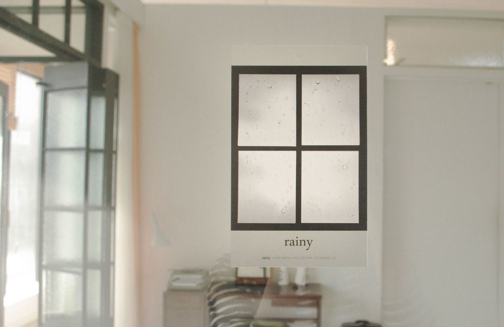 MochiThings: Rainy Sticky Note Set