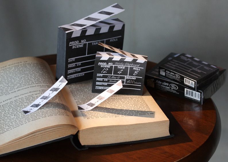 MochiThings: Film Slate Sticky Note