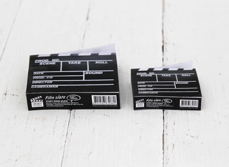 MochiThings: Film Slate Sticky Note