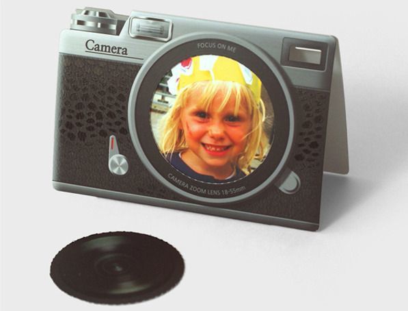 MochiThings: Classic Camera Lens Sticky Note