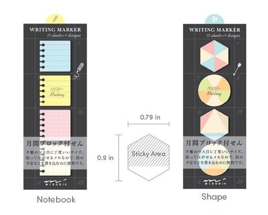 MochiThings: Mini Diary Sticky Note Set