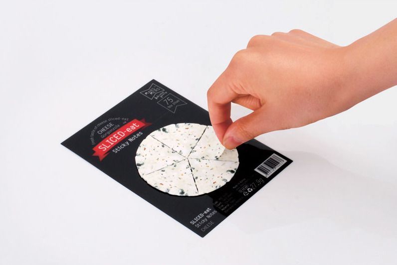 MochiThings: Gorgonzola Cheese Sticky Note