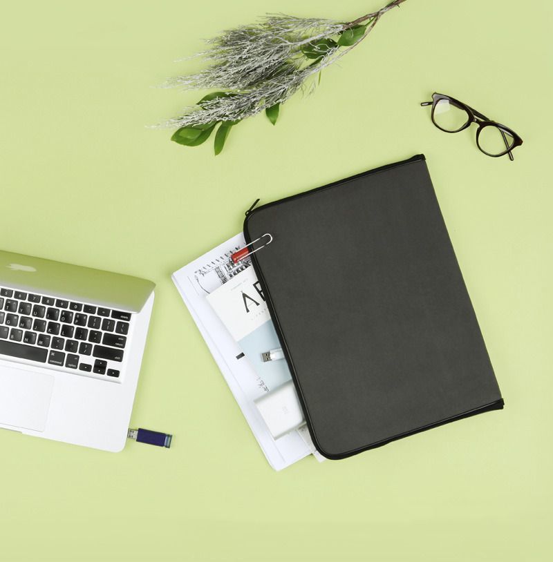 MochiThings: Table Talk Suede Document Pouch