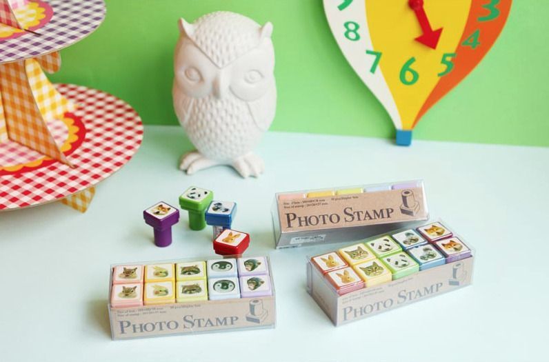 MochiThings: Animal Face Self-Inking Stamp
