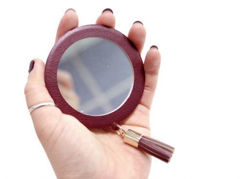 MochiThings: Tassel Round Hand Mirror