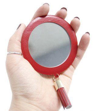MochiThings: Tassel Round Hand Mirror