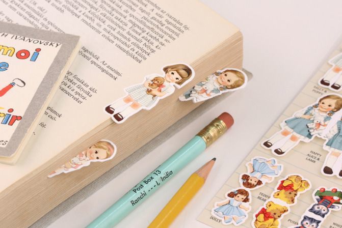 MochiThings: Paper Doll Index Sticker