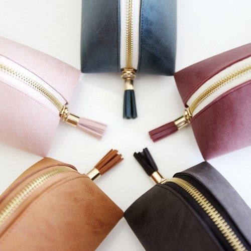 MochiThings: Tassel Leather Pouch
