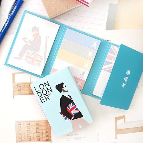 MochiThings: Londoner Folding Sticky Notebook