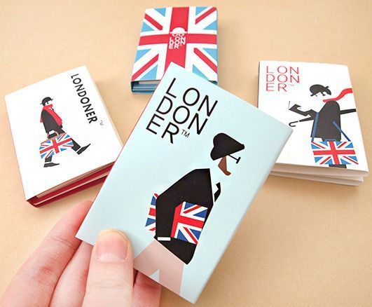 MochiThings: Londoner Folding Sticky Notebook