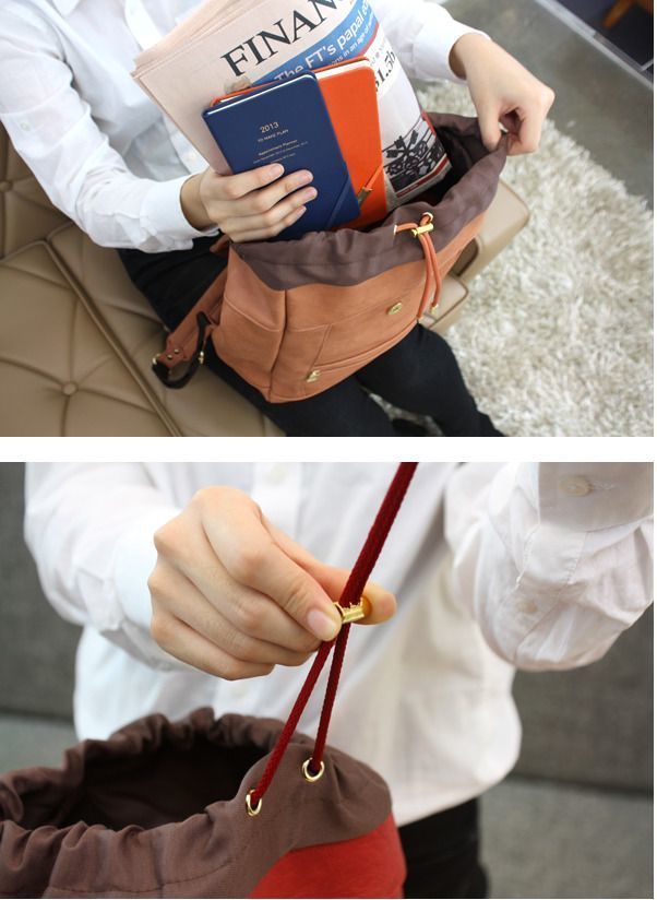 MochiThings: Classy Leather Backpack