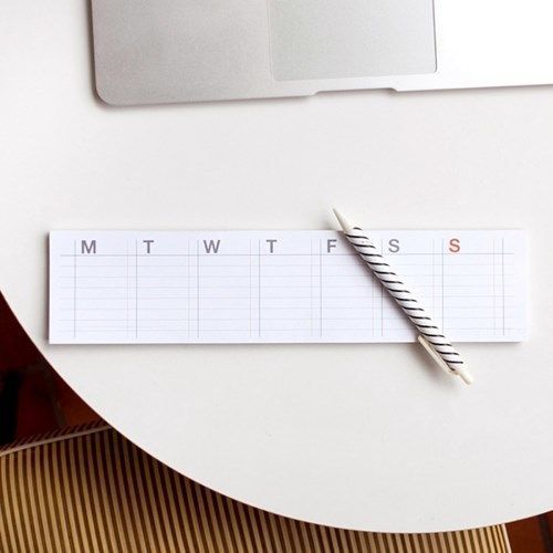 MochiThings: Weekly Schedule Sticky Note v2