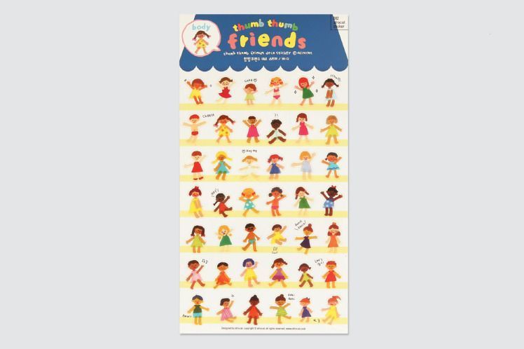 MochiThings: Miniature Friends Deco Sticker
