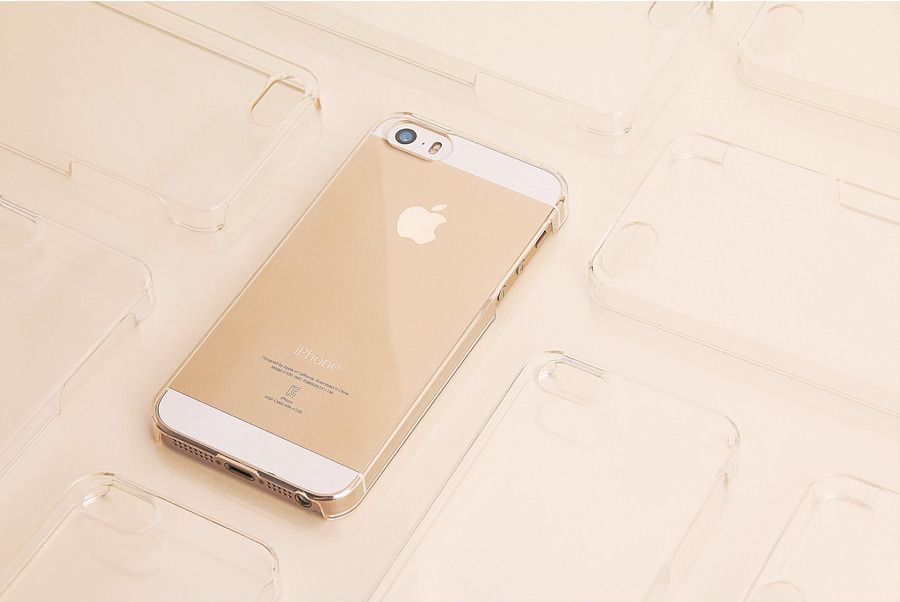 MochiThings: iPhone 5/5S/SE Clear Hard Shell Case