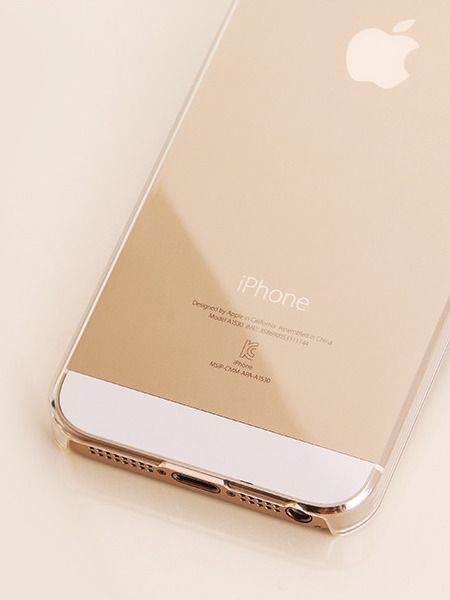 MochiThings: iPhone 5/5S/SE Clear Hard Shell Case