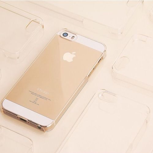 MochiThings: iPhone 5/5S/SE Clear Hard Shell Case