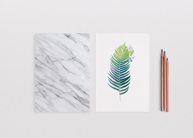 MochiThings: Marble Drawing Notepad & Frame Set