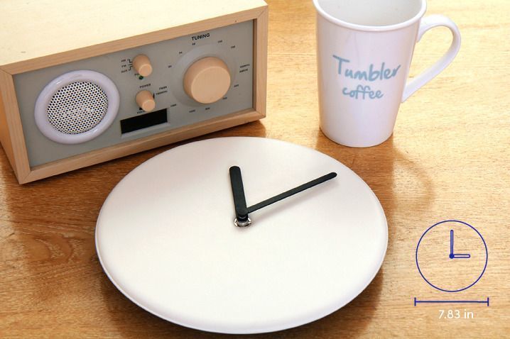 MochiThings: Leather Color Pop Clock