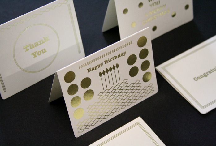 MochiThings: Mini Gold Message Card