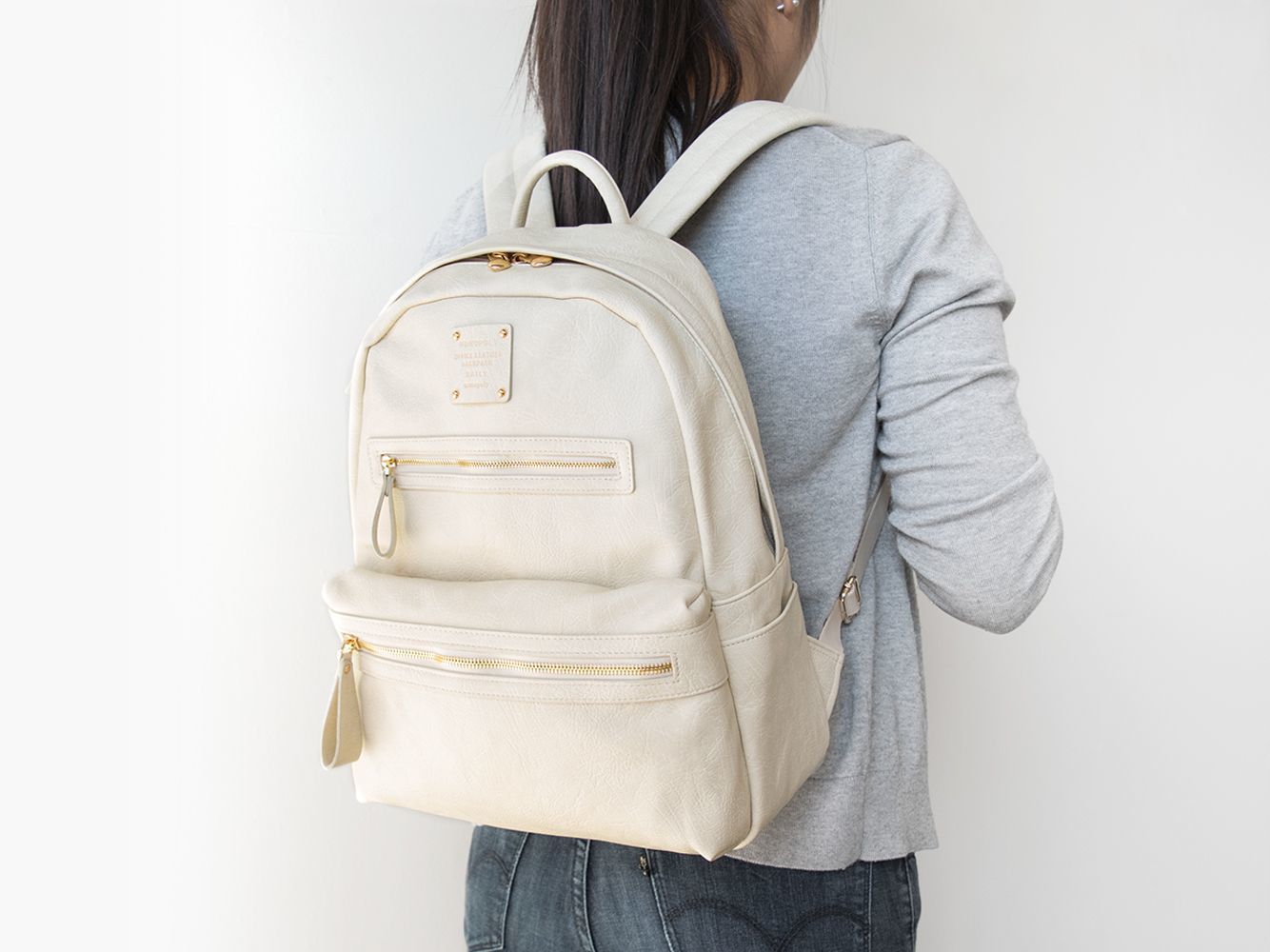 MochiThings: Monopoly Daily Leather Backpack
