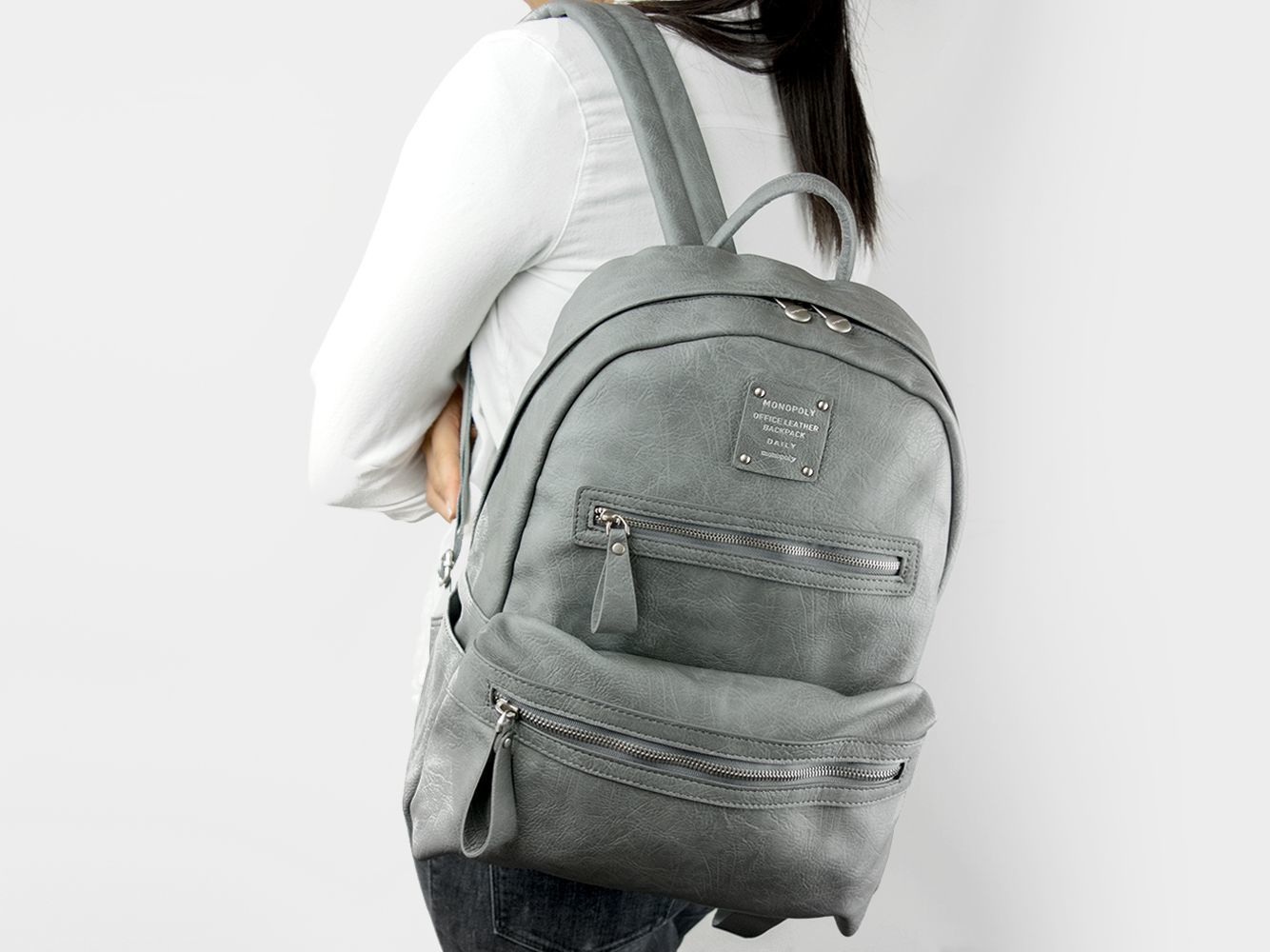 MochiThings: Monopoly Daily Leather Backpack