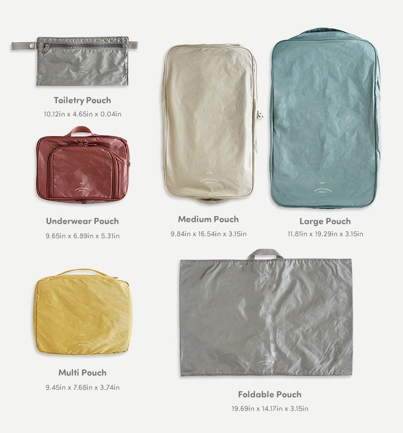 MochiThings: Classic Mesh Pouch Set