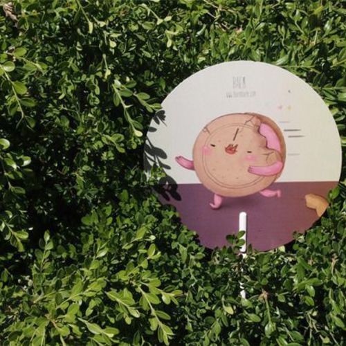 MochiThings: Summer Vacation Handy Fan