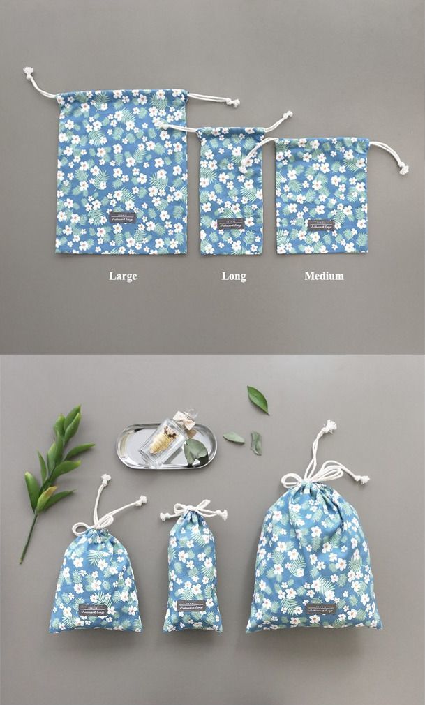 MochiThings: Comely Long Drawstring Pouch