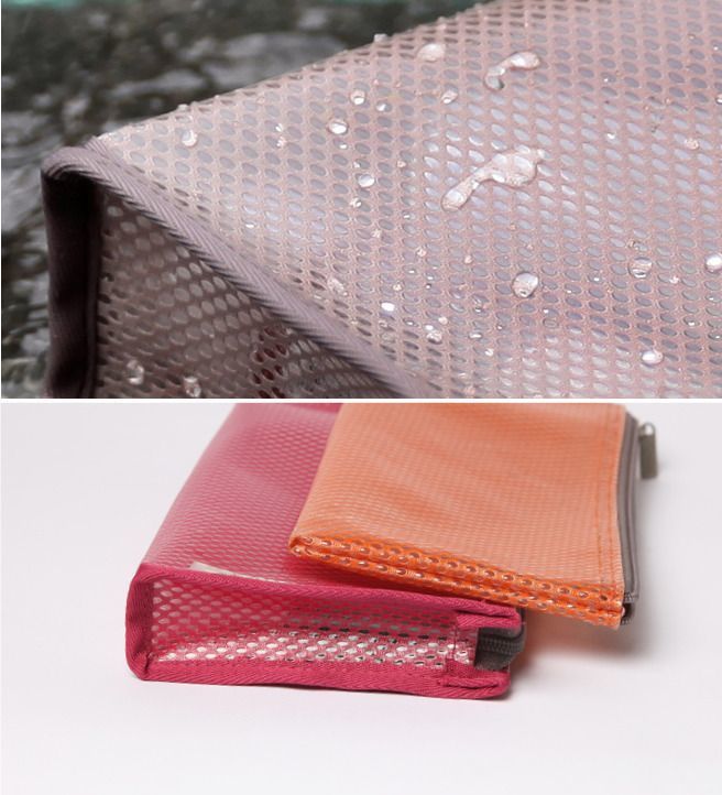 MochiThings: Long Coated Mesh Pouch