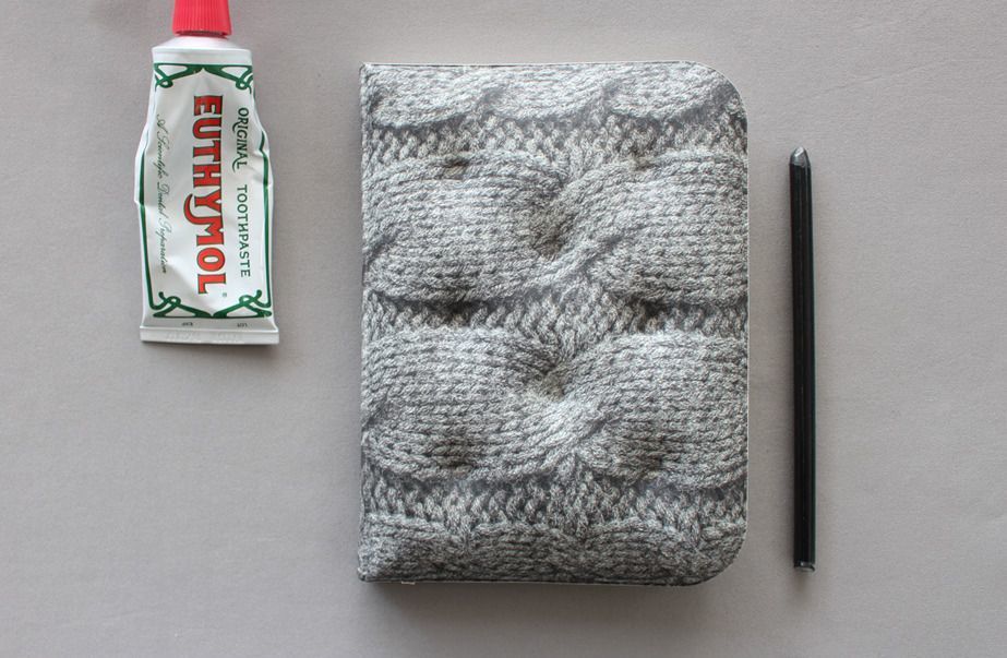 MochiThings: Knit Pattern Cushion Notebook
