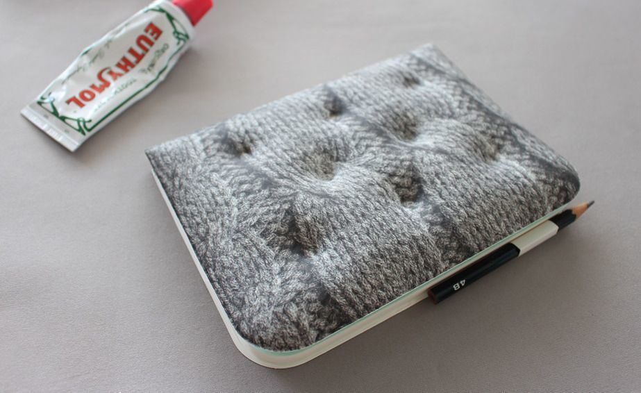 MochiThings: Knit Pattern Cushion Notebook