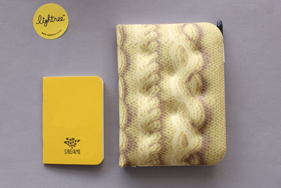 MochiThings: Knit Pattern Cushion Notebook