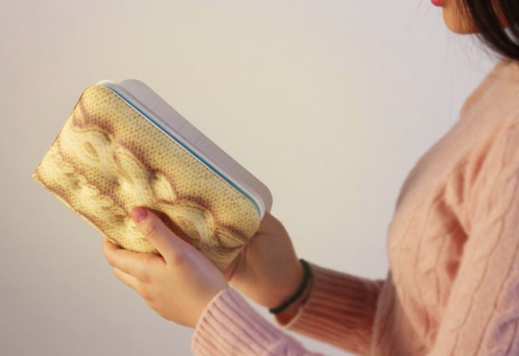 MochiThings: Knit Pattern Cushion Notebook