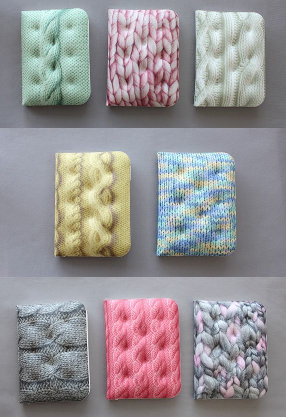 MochiThings: Knit Pattern Cushion Notebook