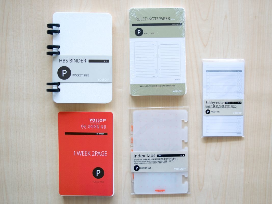 MochiThings: Basic Planner Binder Refill (Pocket)