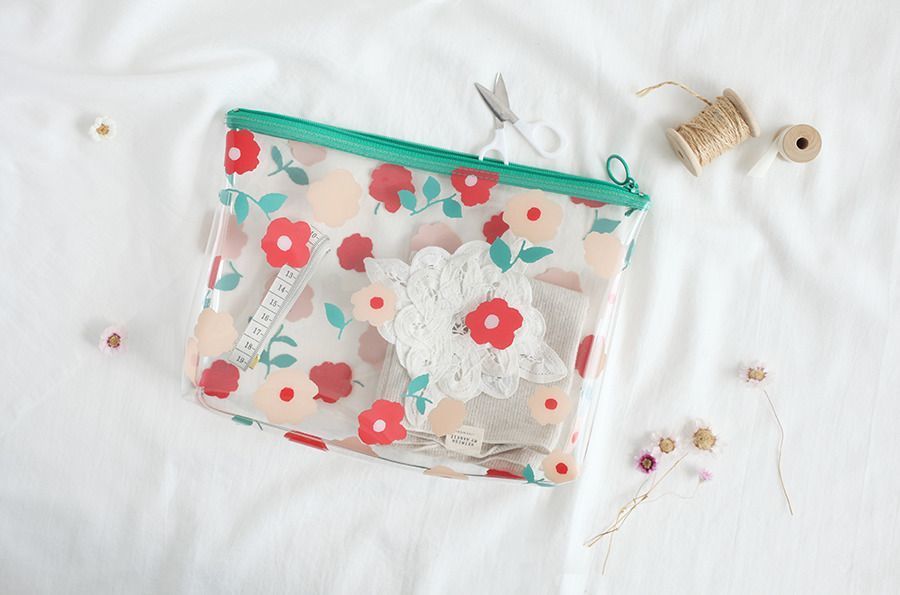 MochiThings: JAM JAM Transparent PVC Pouch