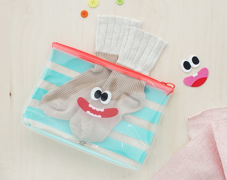 MochiThings: JAM JAM Transparent PVC Pouch