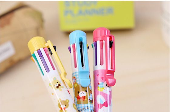 MochiThings: Bear and Rabbit 8 Color Pen