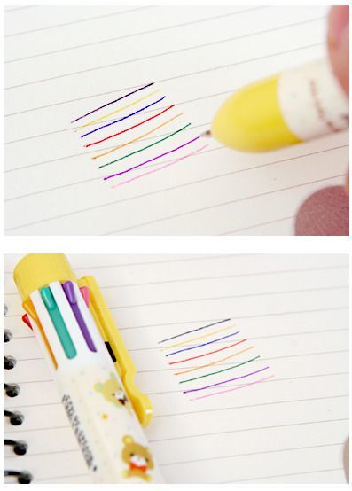 MochiThings: Bear and Rabbit 8 Color Pen