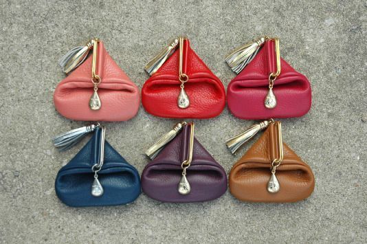 MochiThings: Genuine Leather Drop Pouch