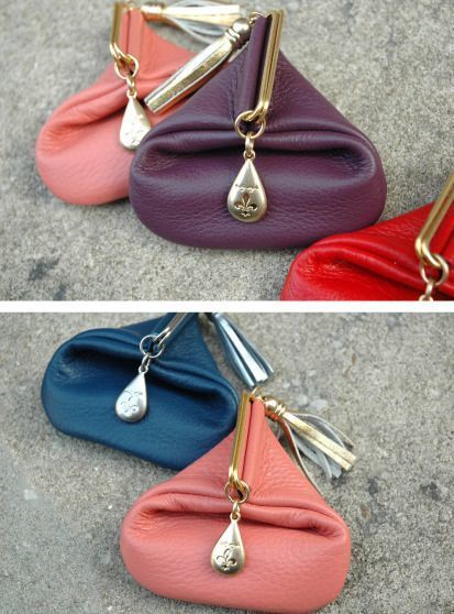 MochiThings: Genuine Leather Drop Pouch